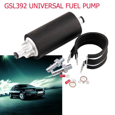 255LPH 43PSI Universal High Flow & Pressure External Inline Fuel Pump ...