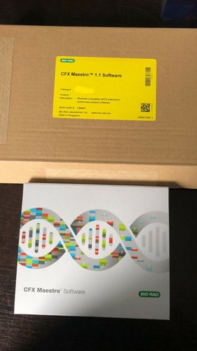New Bio-Rad CFX Maestro 1.1 Software, original box | eBay