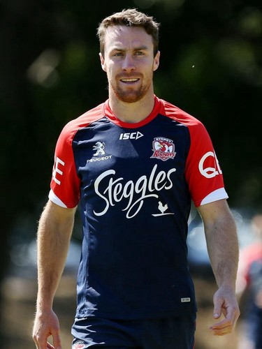 T8 Sydney Roosters 2015 NRL Rugby League Training Tee Shirt Blue ISC ...