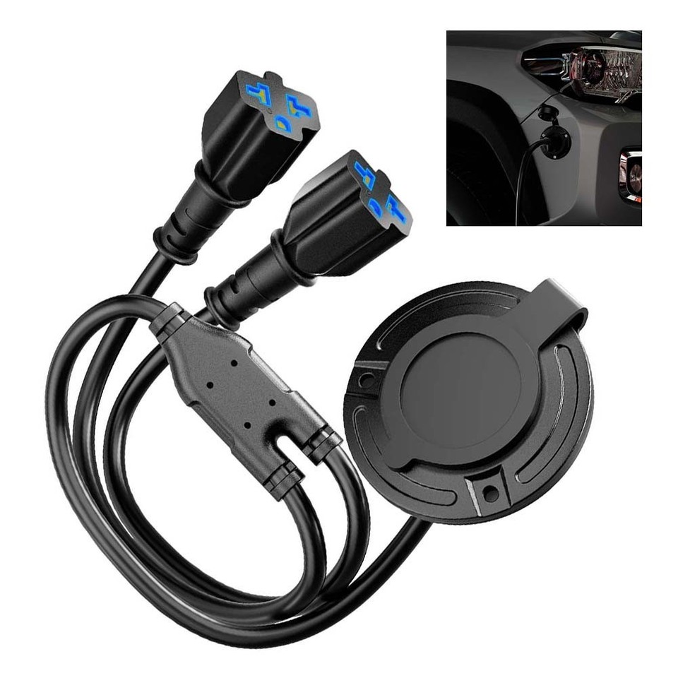 20A 125V Inlet Plastic Housing Panel Mount Port Single Piece Unit For ...