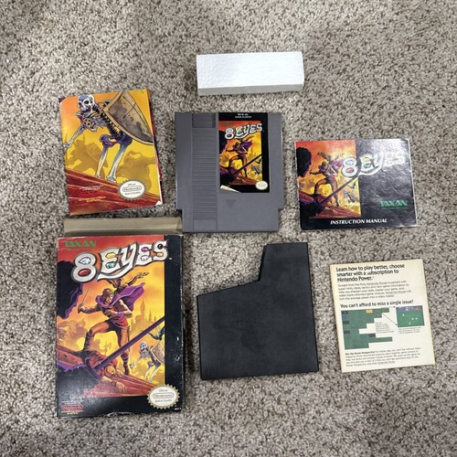8 Eyes Nintendo NES Game Complete CIB box tested | eBay