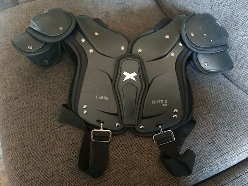 Xenith Flyte 2 SF YOUTH Large Football Shoulder Pads Black Adjustable ...