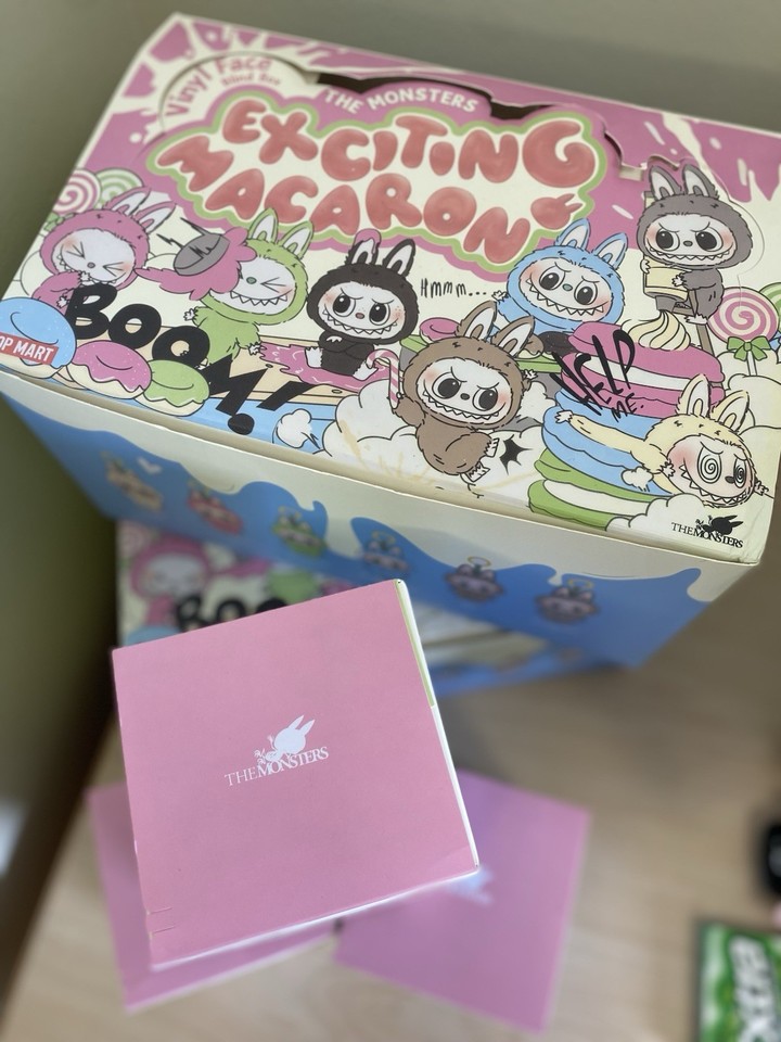 Labubu Monsters Exciting Macron Blind Box US seller Generation 1 ...