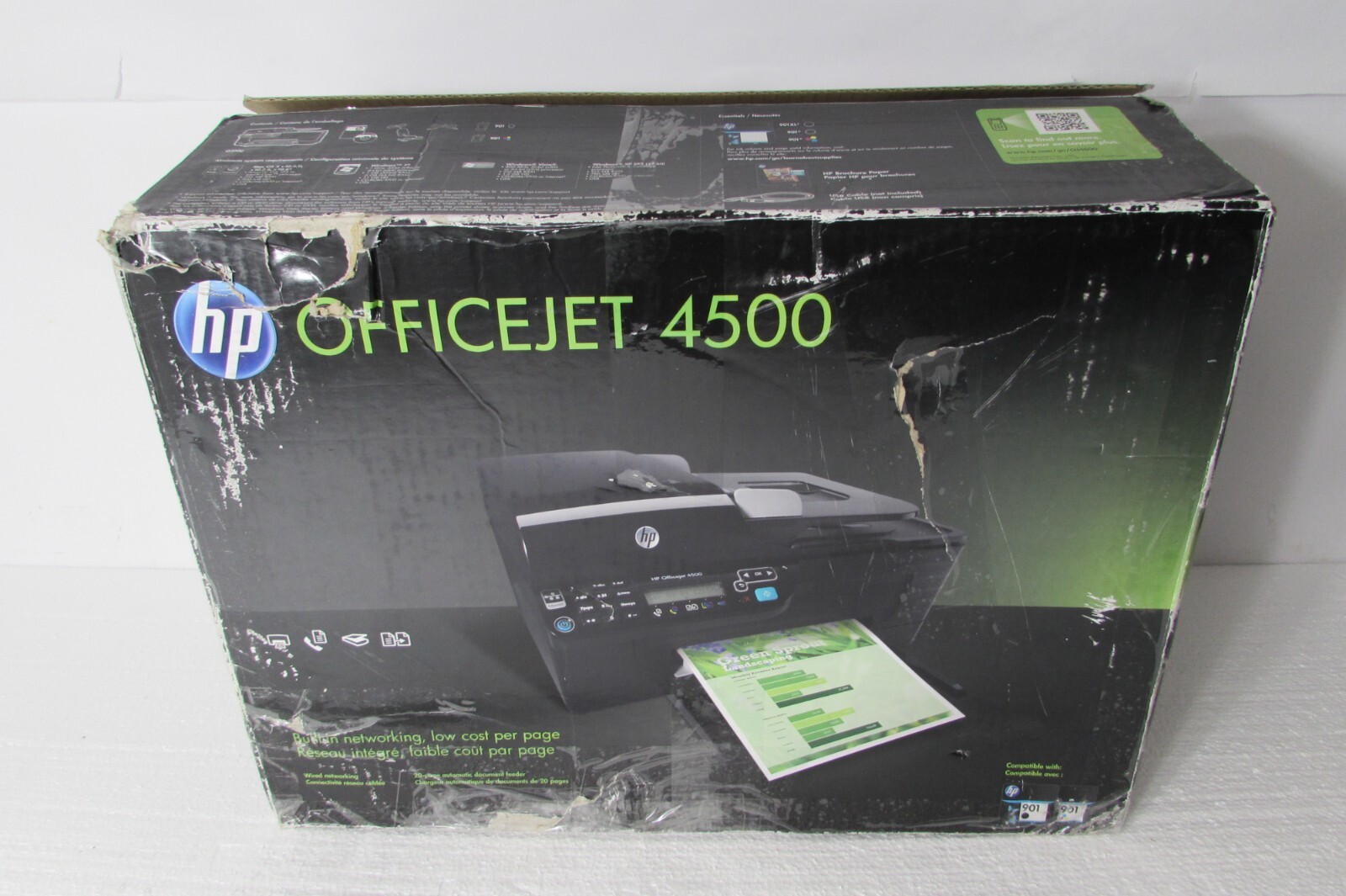 HP OfficeJet 4500 All-In-One Inkjet Printer for sale online | eBay