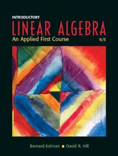Introductory Linear Algebra: An Applied First Course 9780131437401| eBay