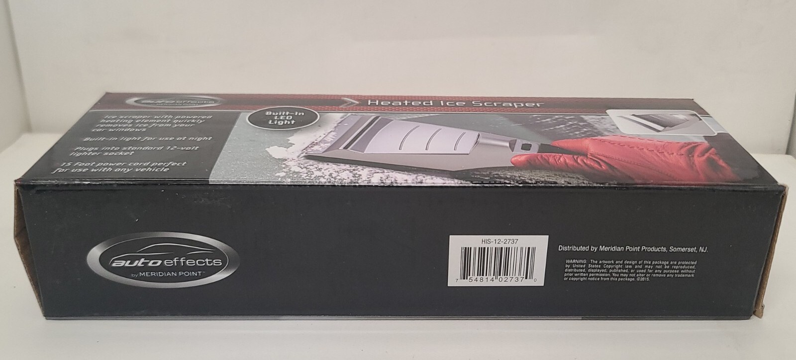 Heated Ice Scraper Car Window Heating Element with LED Night Light Auto ...