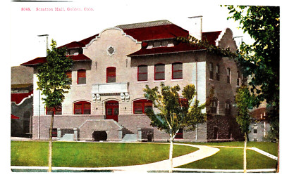 Postcard CO Stratton Hall Golden Landscape View | eBay