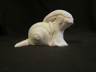 Alien Snail Figurine Model (3d Printed, White Unfinished) (Alien Movie ...