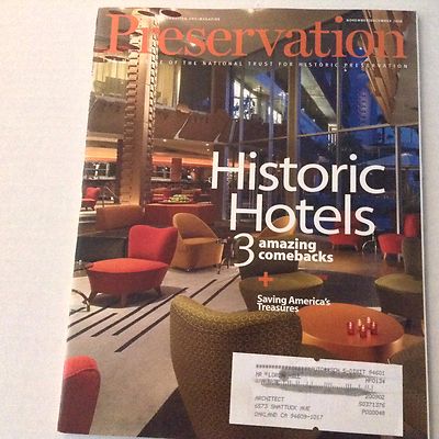 Preservation Magazine 3 Amazing Comebacks Nov/December 2008 062817nonrh ...