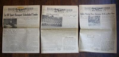 1955 Pendleton Indiana Reformatory THREE newspaper set Crispus Attucks ...