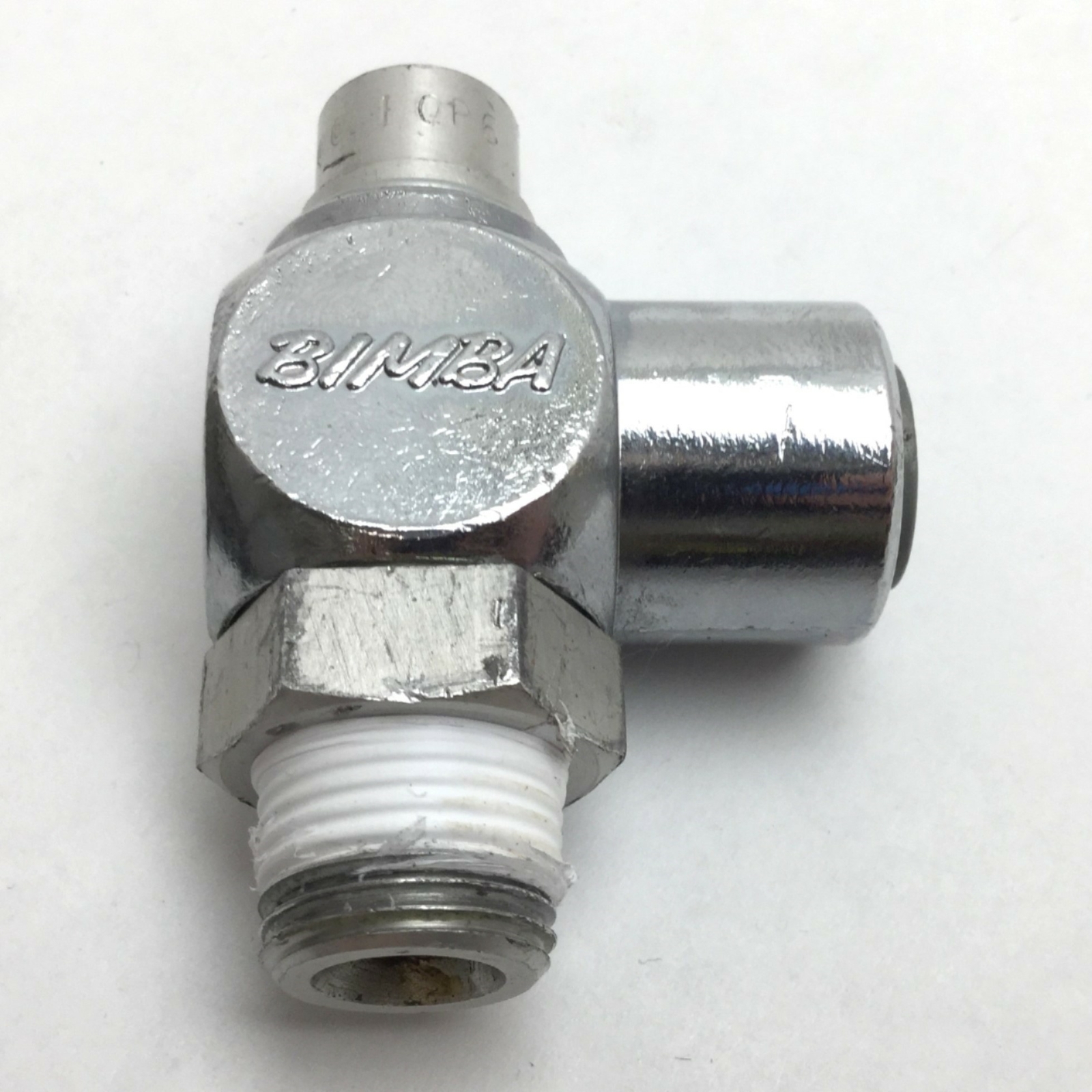 Lot of 2 Bimba FCP6 Flow Control, 3/8