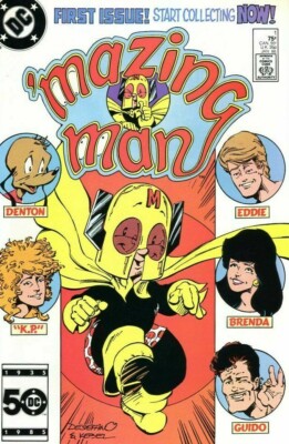 'Mazing Man #1 Comic 1986 - DC Comics - Superhero Fantasy | eBay Australia