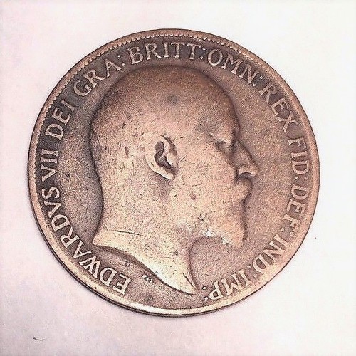 1909 EDWARDVS VII DEI GRA: BRITT: OMN: REX FID: IND IMP | eBay