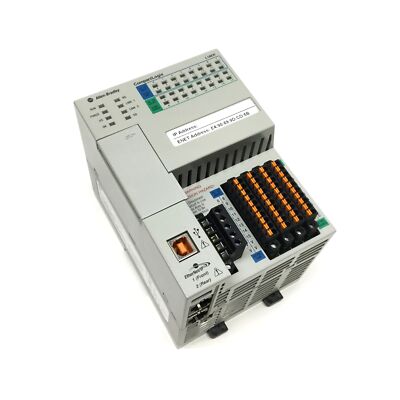 Allen Bradley 1769-L18ER-BB1B CompactLogix 5370 0.5MB Controller 16 ...