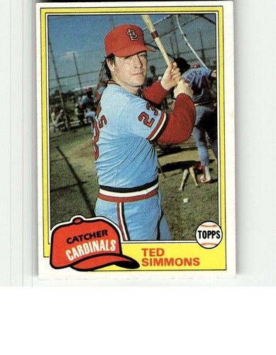 TED SIMMONS CARD #705 BFU13R5S1P6 FREE SHIPPING | eBay