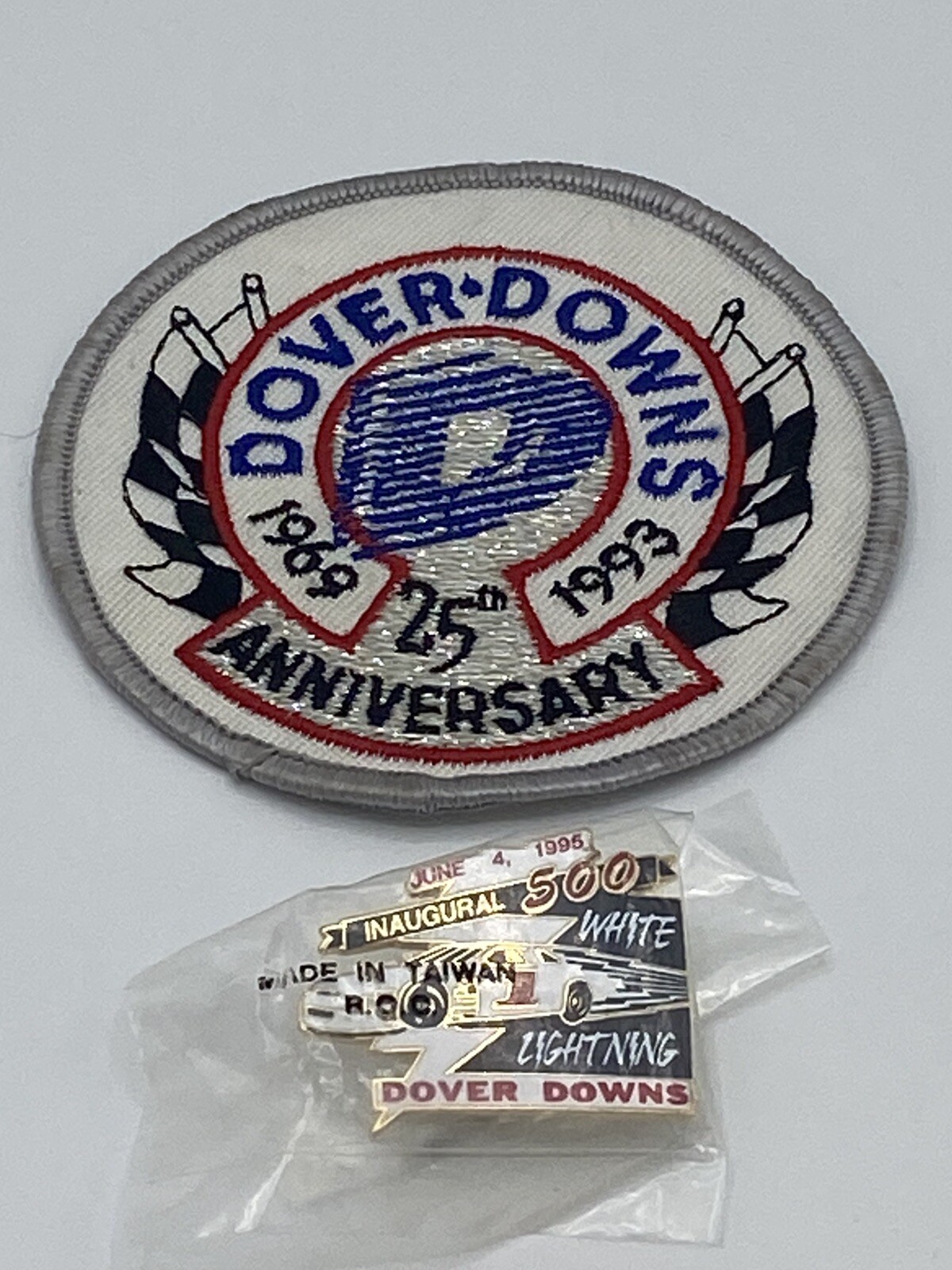 Vintage Dover Downs Nascar Racing Patches (2) & Nascar Hat Pins (6) | eBay