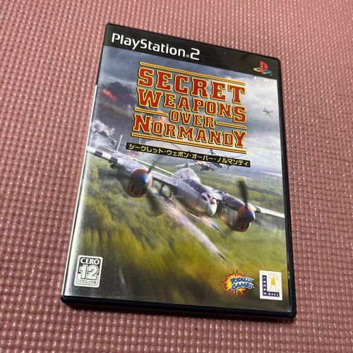 Secret Weapon Over Normandy/Ps2 Software Playstation 2 Ww2 World War Ii ...