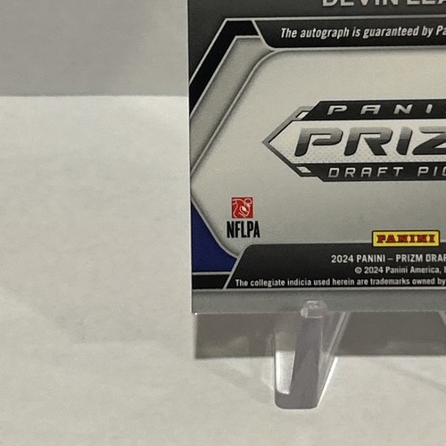 Devin Leary 2024 Panini Prizm Draft Picks RC Rookie Auto Autograph DPA ...