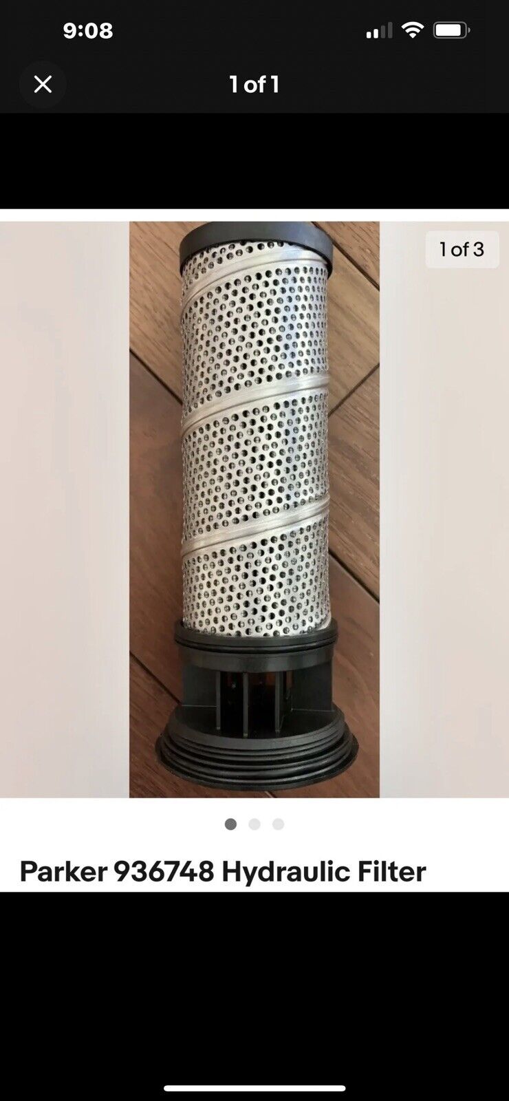 Parker 936748 Hydraulic Filter | eBay