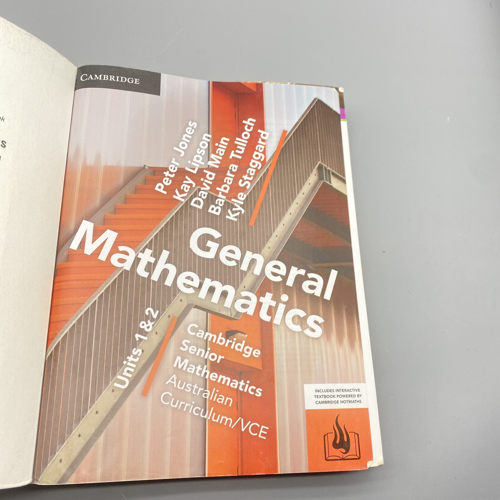 General Maths 1&2 Victorian Curriculum Cambridge Jones TextBook ...