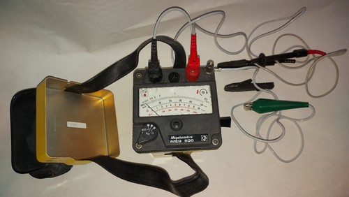 Megohmmetre Chauvin Arnoux IMEG 500 Contrôleur d'isolement Analogique à ...