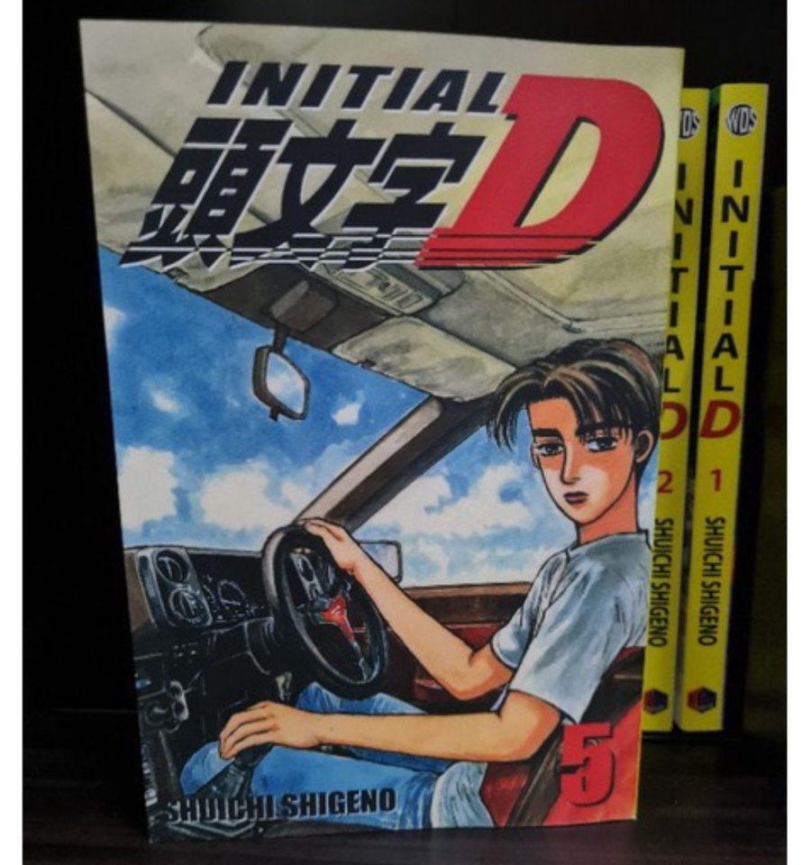 Initial D New Manga Volume 1-48 (END) Loose OR Full Set English Comic ...