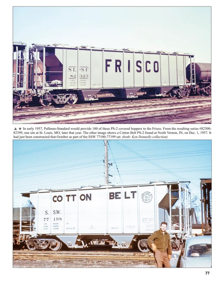 1950s Freight Car Color Guide Volume 2: Boxcars, Covered & Open Hoppers ...