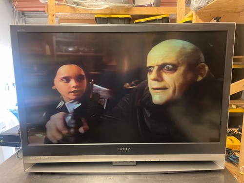 Sony wega projection tv kdf -e42a10 / 42 inch tv for retro gaming all ...