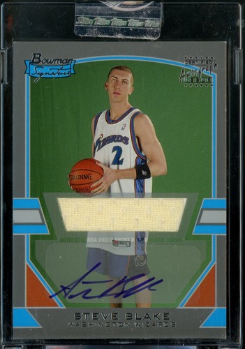 2003-04 Bowman Signature Steve Blake Rookie #100 083/249 Washington ...