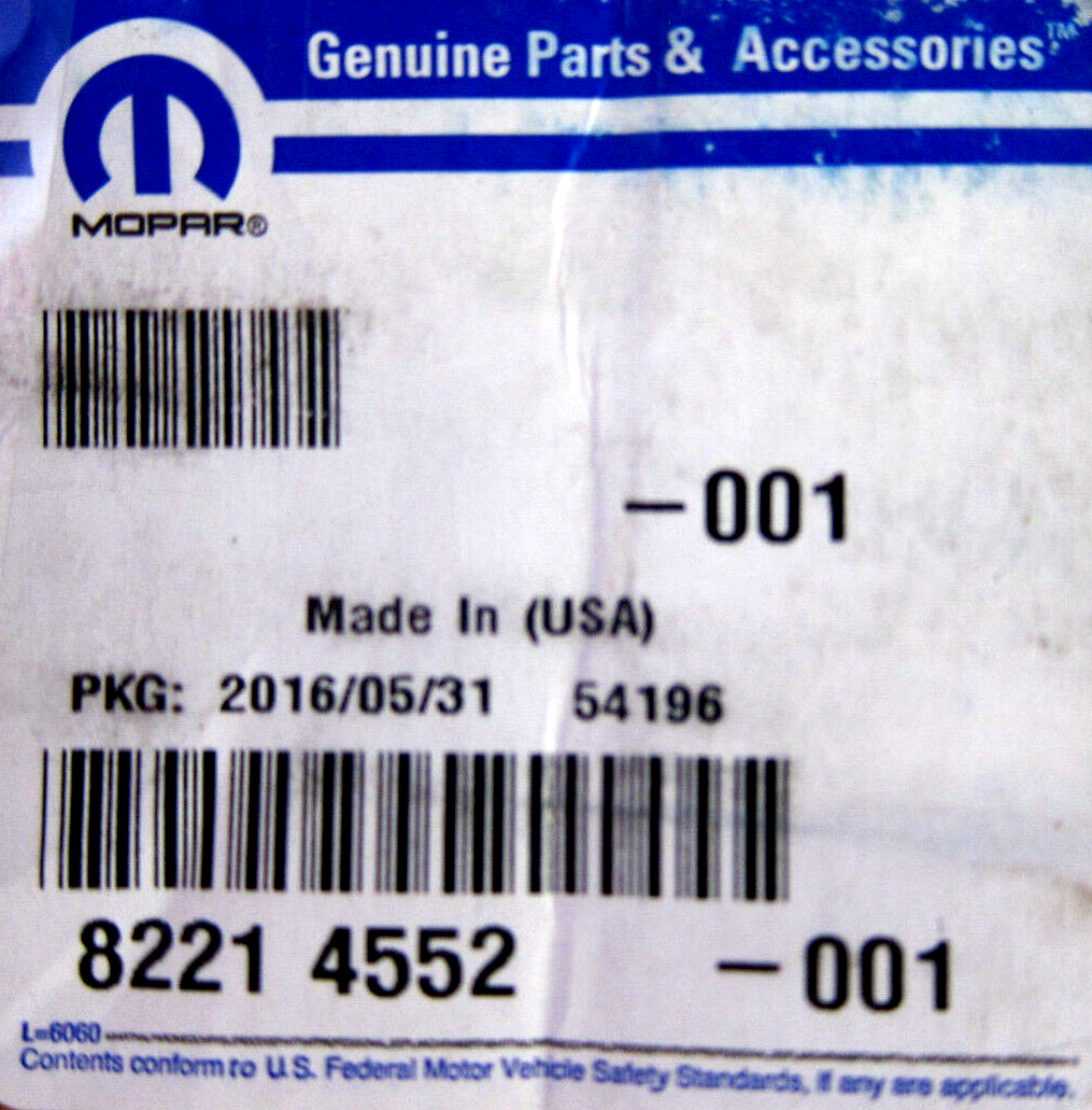 2017-2021 CHRYSLER Pacifica Roof Rack Mopar OEM 82214552 for sale ...