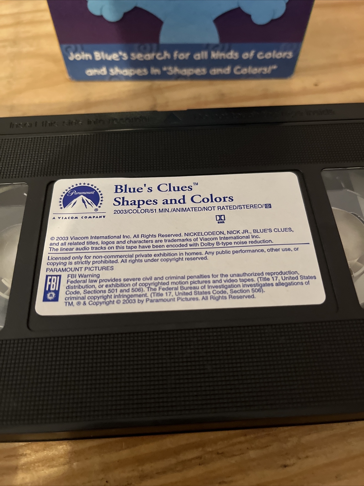 Nickelodeon Blue’s Clues Play Learn Shapes | Grelly USA