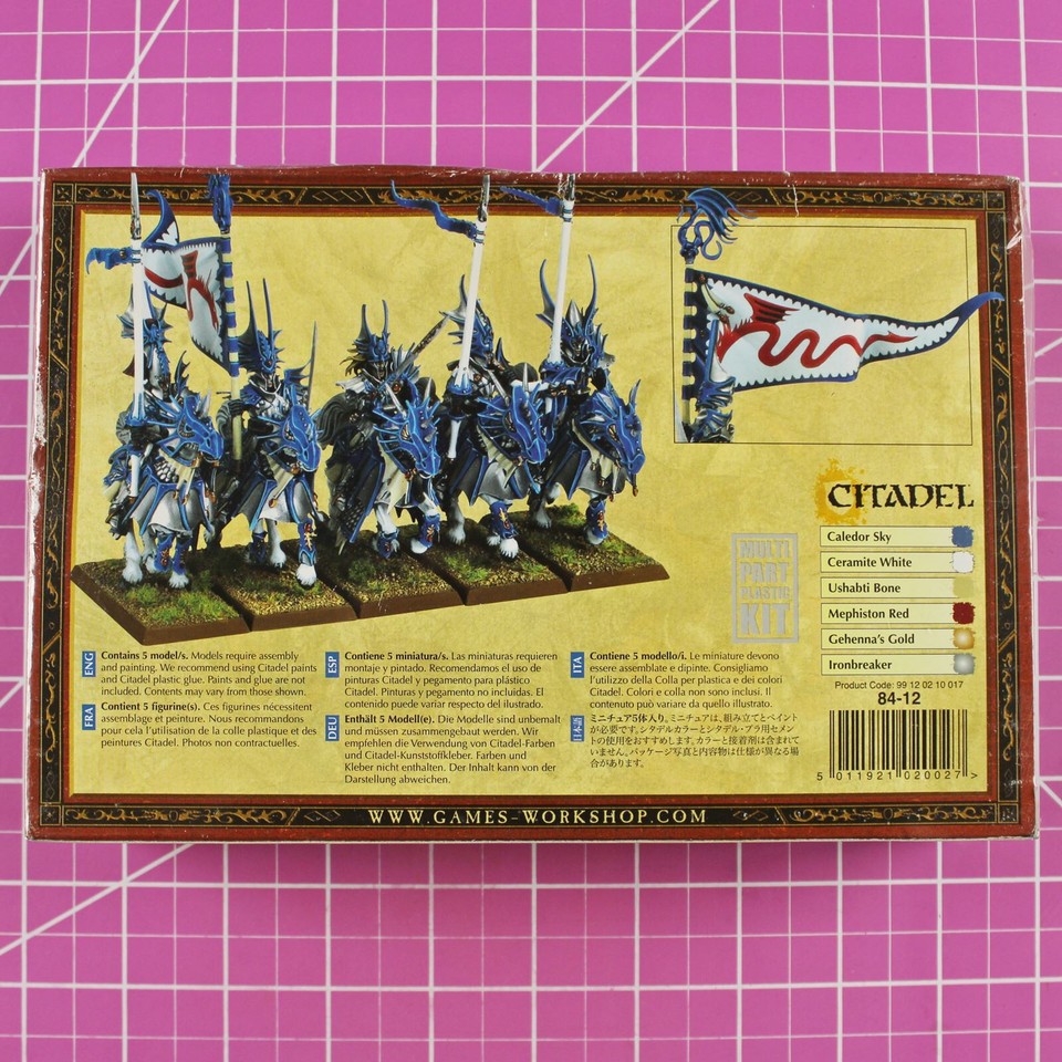 Warhammer High Elf Dragon Princes of Caledor NIB Plastic - OOP ...