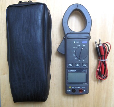 TENMA CLAMP ON AMP-VOLTAGE AC-DC METER MODEL 6130 NEW W/CASE | eBay