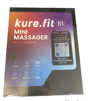 KURE.FIT S1 Mini Massager at Your Fingertips With 7 Modes, Portable ...