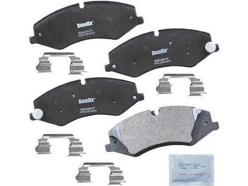 For 2014-2017 Land Rover Range Rover Brake Pad Set Front Bendix 42386YP ...