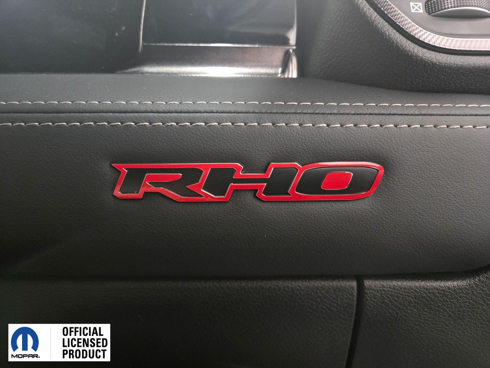 FITS 2025 Ram RHO Dash Emblem Overlay Decals Vinyl Stickers | eBay