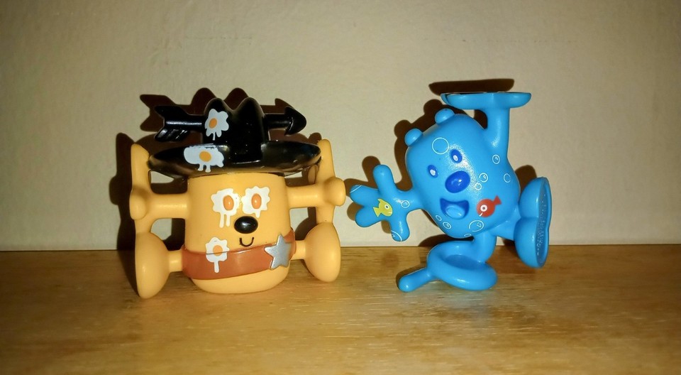 Wow Wow Wubbzy Wacky PVC Stacking Figures Cute Toys 2007- 2 Figures | eBay