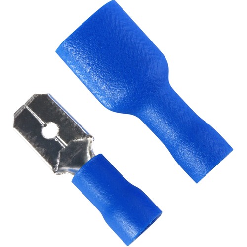 100 Pcs Kfz-Steckverbinder Crimpverbinder Weiblicher Flachstecker | eBay