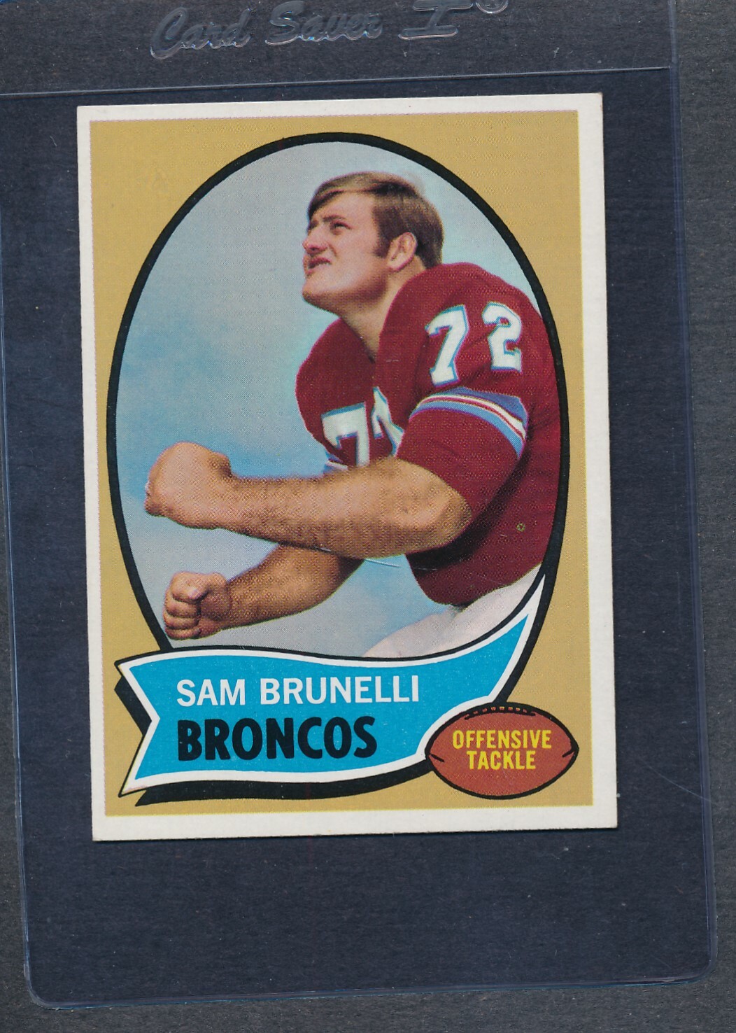 1970 Topps #067 Sam Brunelli Broncos EX/MT *7106 | eBay