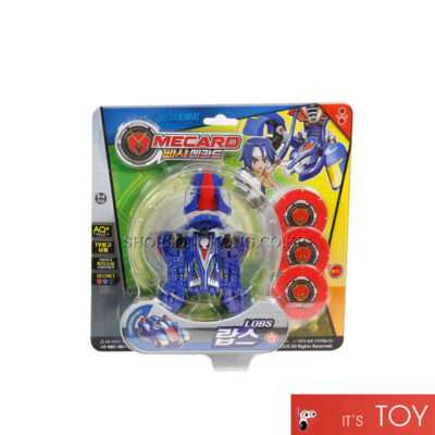 BBASHA MECARD LOBS Lobster Blue Transforming Robot Turning Car ...