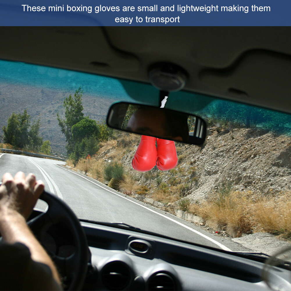 12pcs Mini Hanging Christmas Boxing Gloves Miniature Holiday Decoration ...