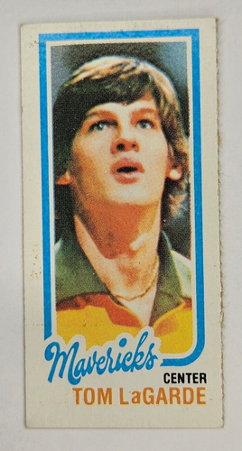 1980-81 Topps Single Separated Panel #69 TOM LaGARDE Mavericks | eBay