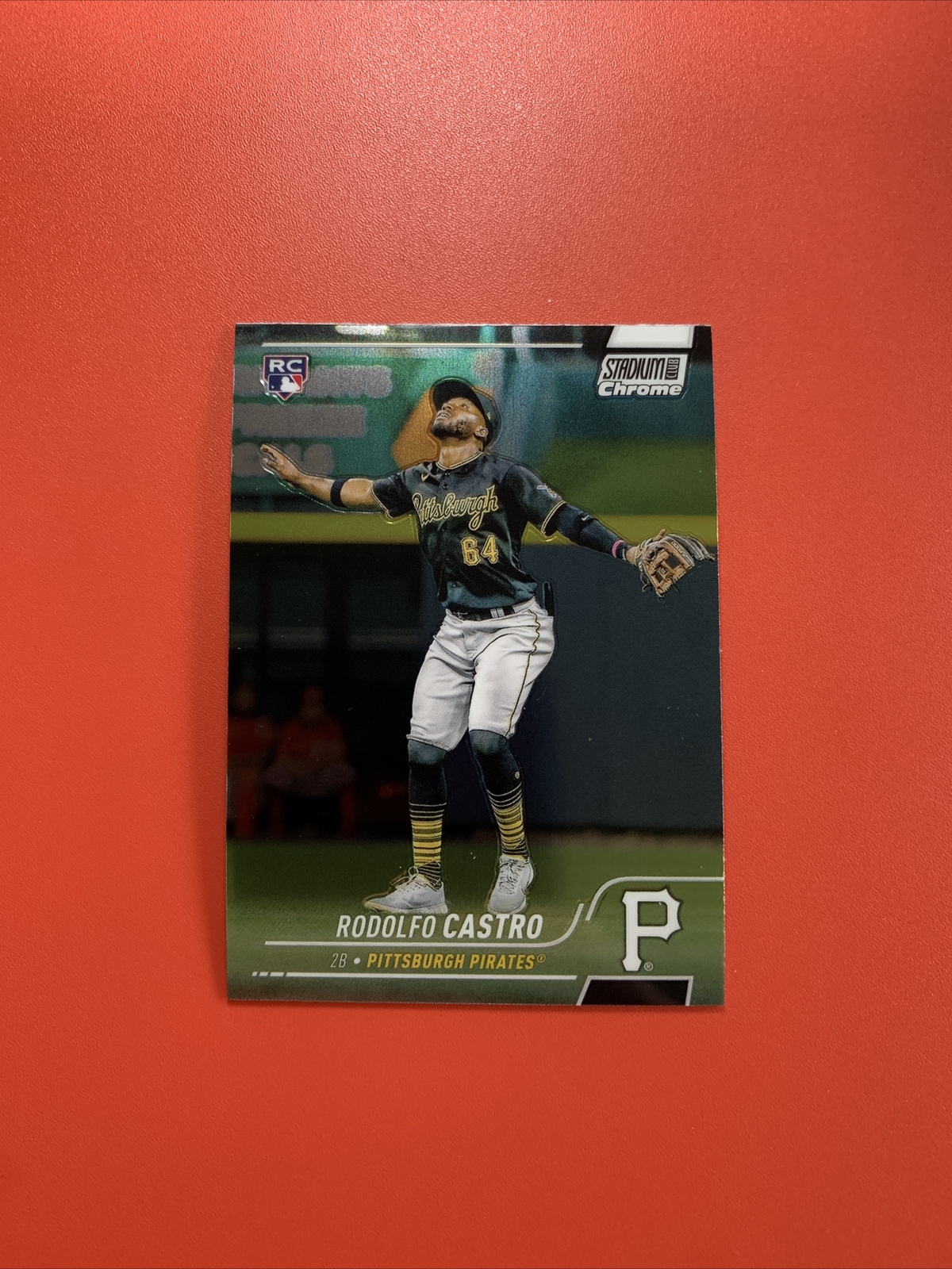 2022 Topps Stadium Club Chrome Rodolfo Castro Rookie 147 Pittsburgh ...
