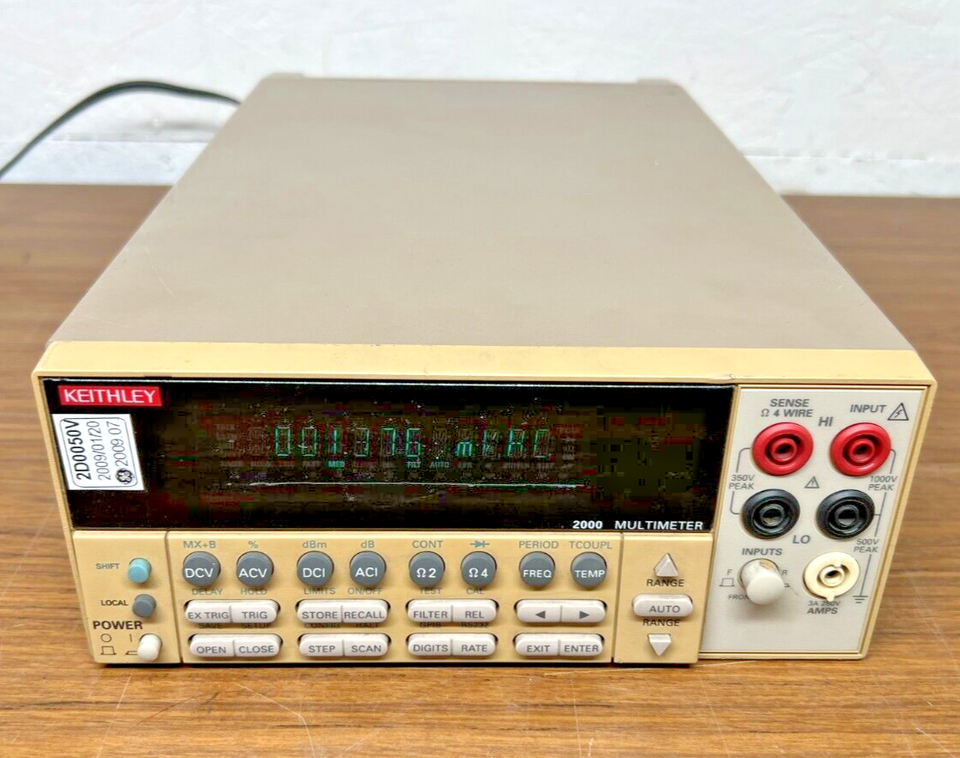 KEITHLEY 2000 MULTIMETER | eBay