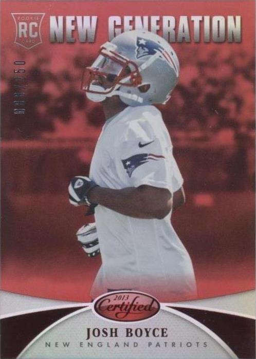 2013 Panini Certified - New Generation Josh Boyce #247 Mirror Red /250 ...
