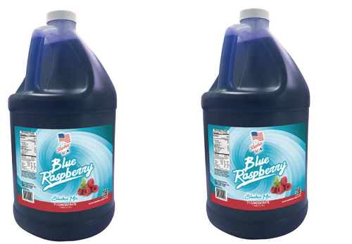 Blue Raspberry Slushee Frozen Drink Mix -Half Case - 2 Gallons | eBay