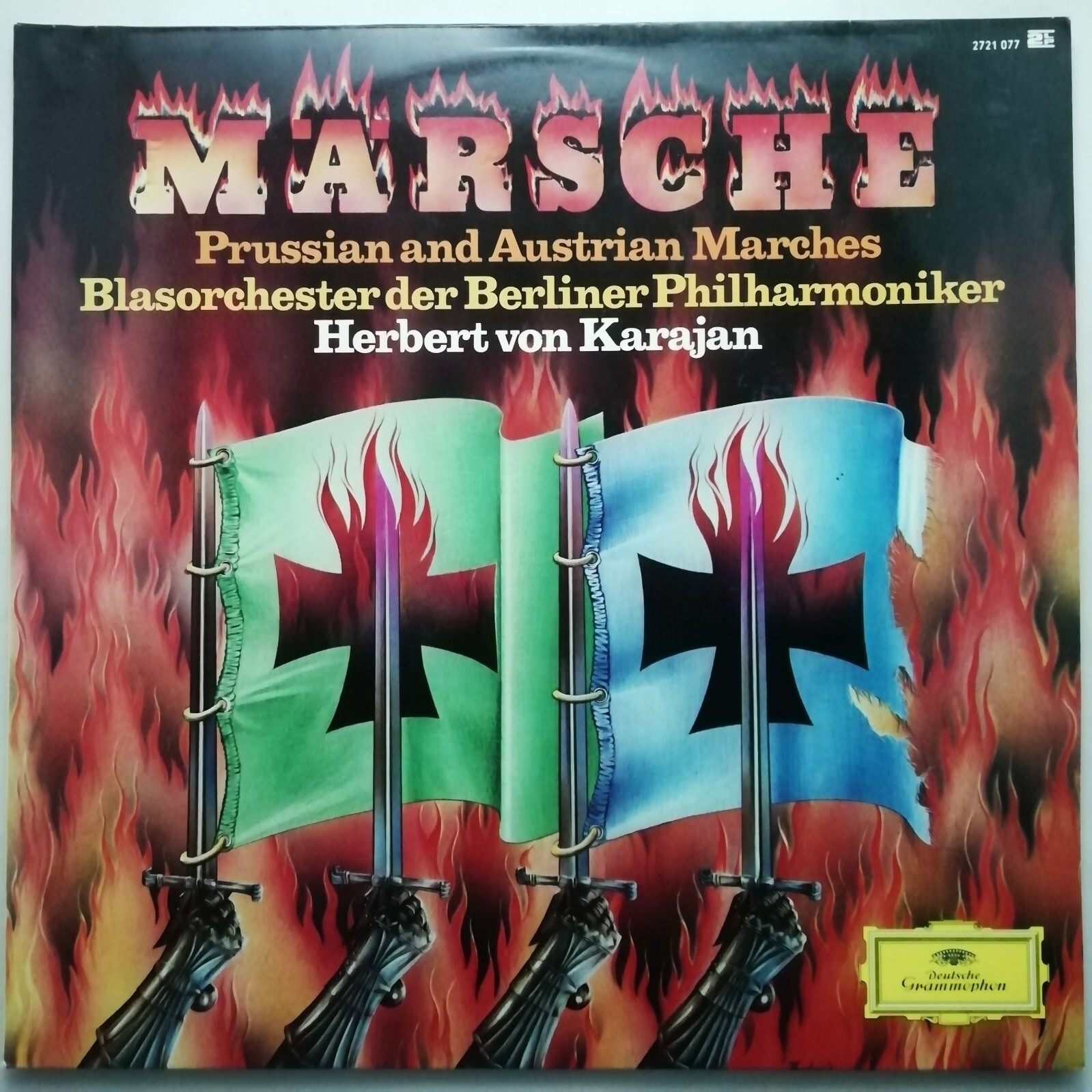 DG 2 LP set 2721 077: Prussian and Austrian Marches / Karajan / BPO ...