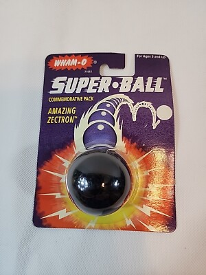 Wham-O SUPERBALL Amazing Zectron Commemorative Pack Unopened Card NOS ...