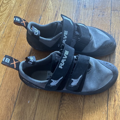 Climb X Rave Strap Climbing Shoe 2019 Size 7 Granite Grey 39.5 EUR ...