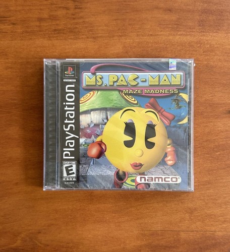 Ms Pac-Man Maze Madness (Playstation 1, Ps1 Psx) BRAND NEW Factory ...